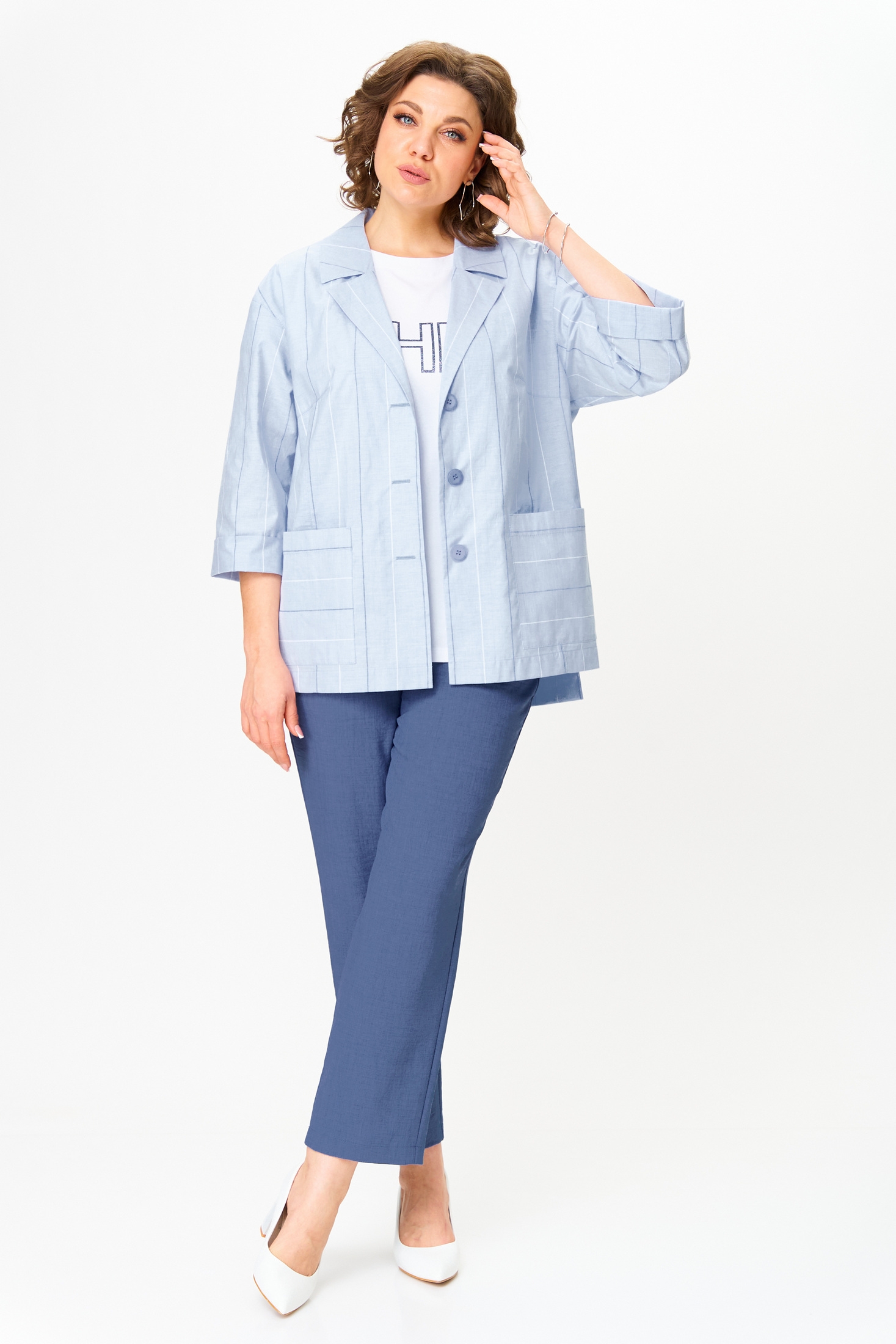 Костюм брючный 1246 ALEZA купить в интернет магазине Велесмода