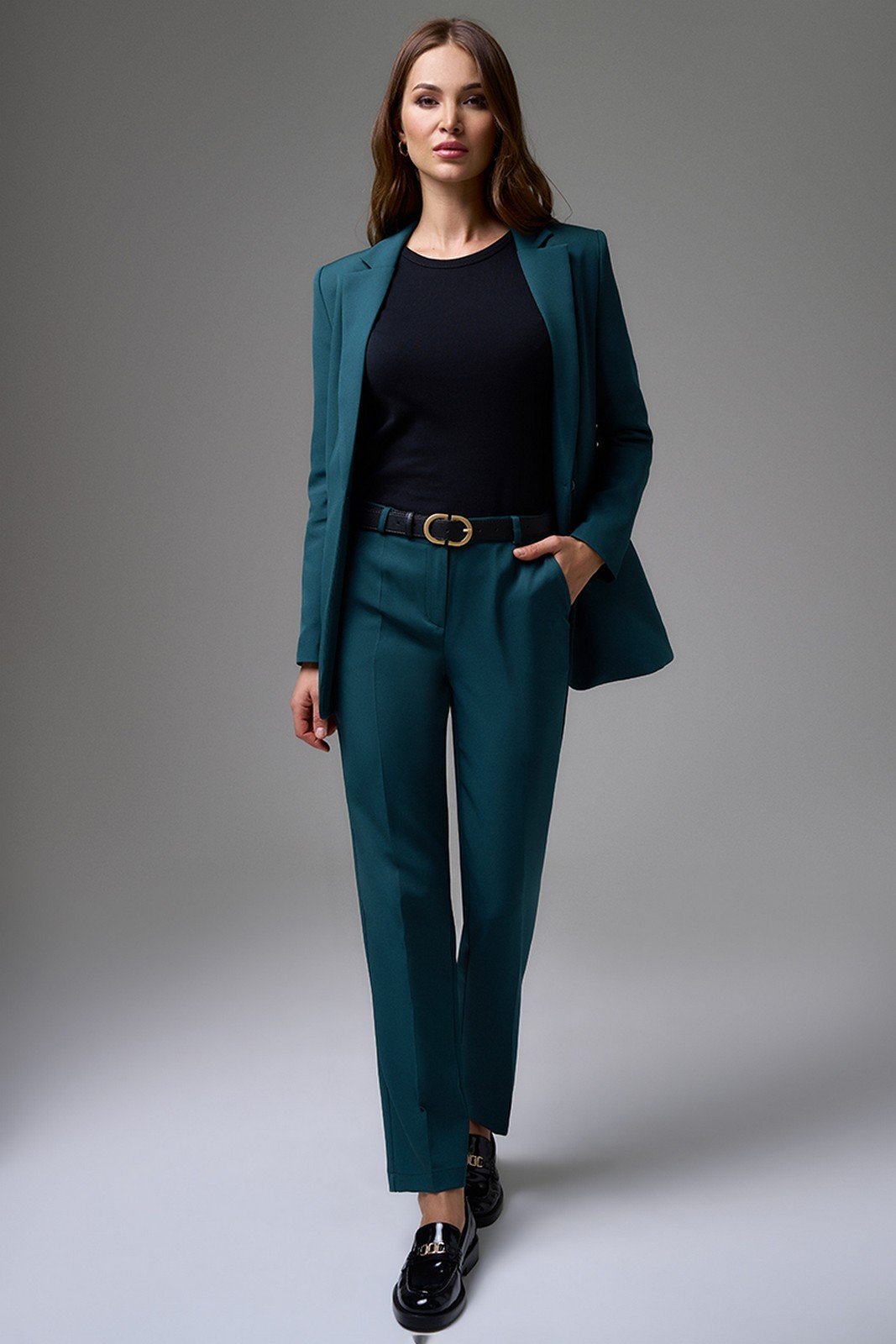 Костюм брючный 72805 изумруд AYZE купить в интернет магазине Велесмода