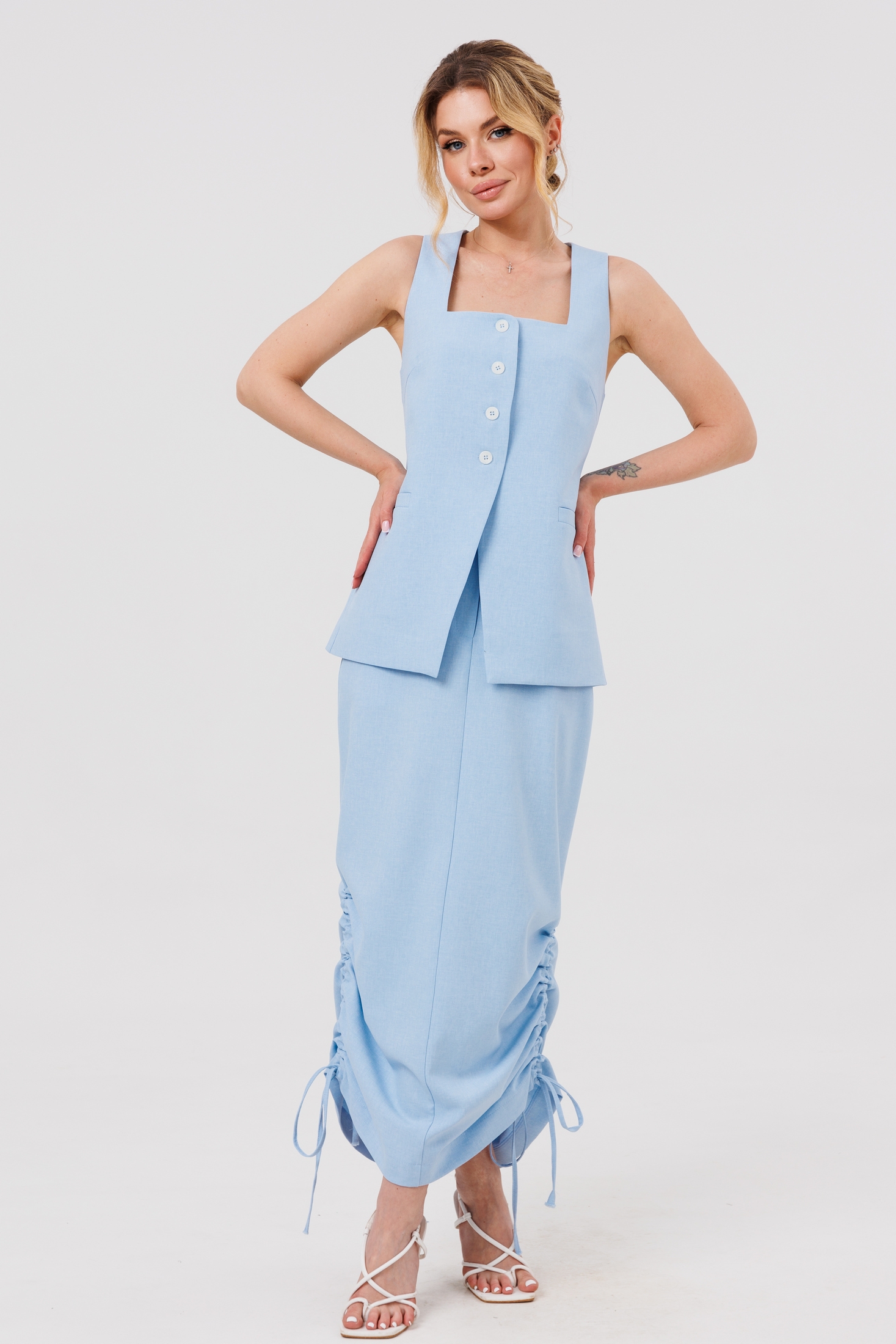 Костюм с юбкой 2124 Ambera style купить в интернет магазине | в наличии