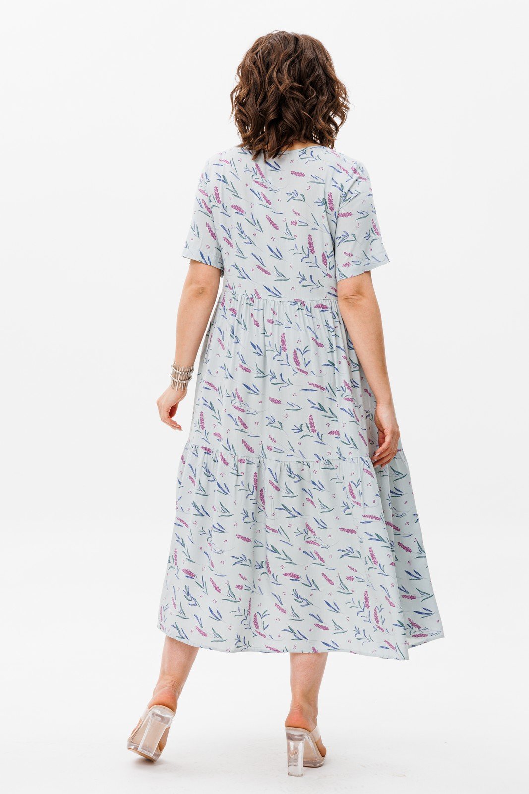 Платье 1408 лаванда Anelli купить в интернет магазине | в наличии