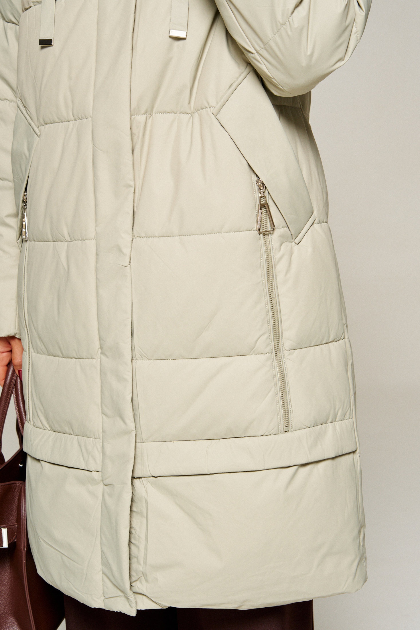 *Пальто 8022 фисташковый Beautiful&Free купить - 36% скидка | в наличии