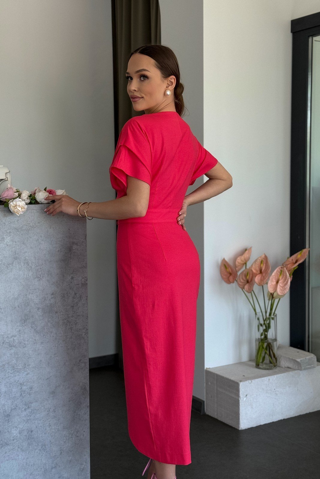 Платье 2029 малина DilanaVIP купить в интернет магазине | в наличии