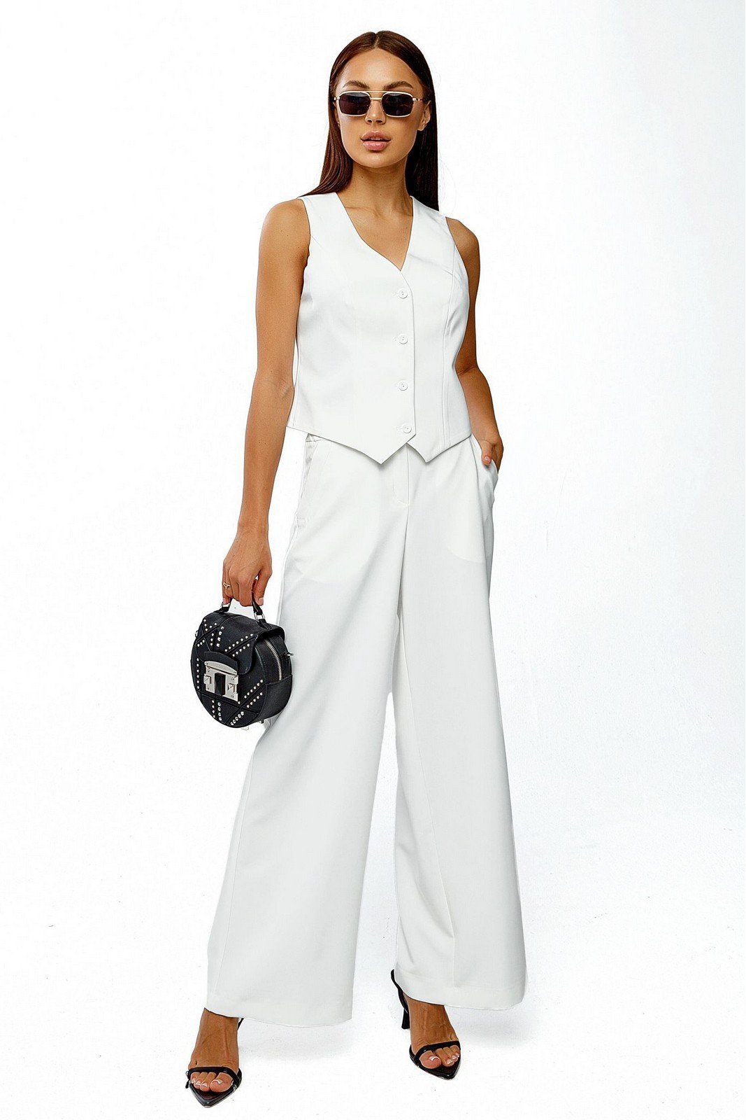 Брюки 2631 белый Gold Style купить - 13% скидка | в наличии