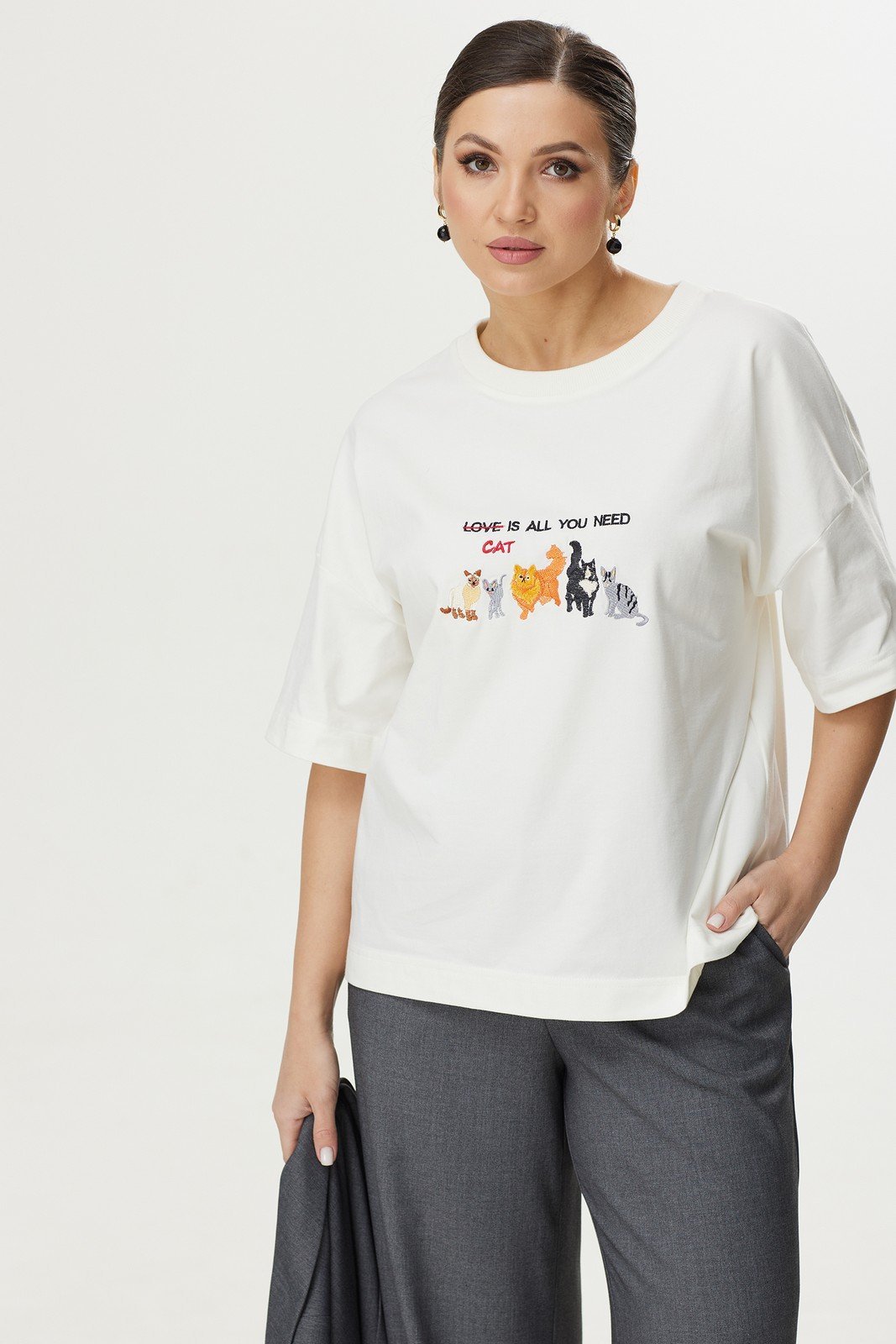 Футболка 2062-1 Kaloris купить в интернет магазине Велесмода