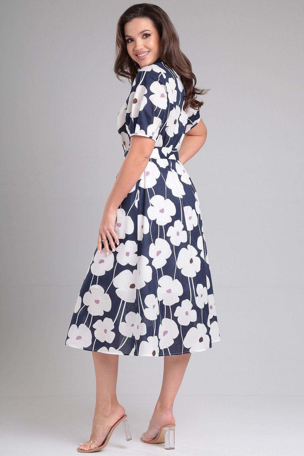 Платье 16408 цветы LeNata купить в интернет магазине Велесмода