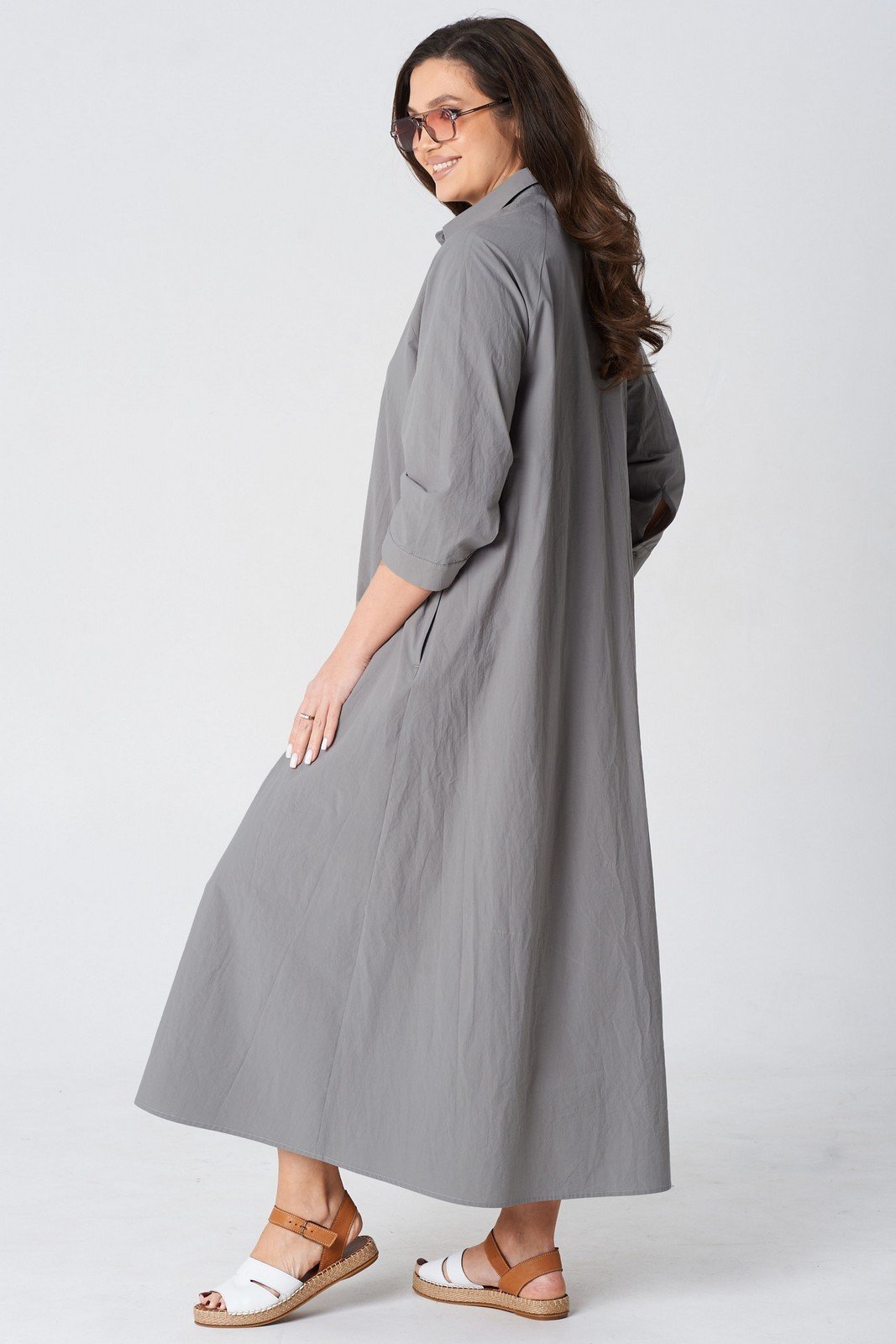 Платье 16495 серый LeNata купить в интернет магазине | в наличии