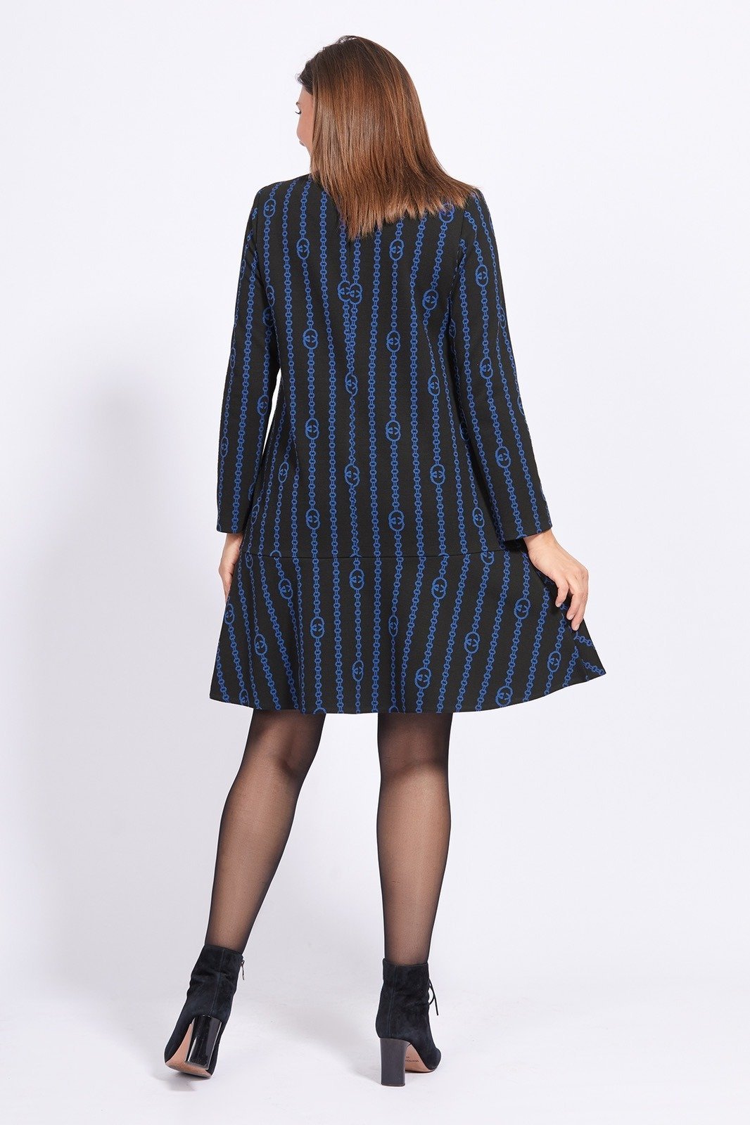 Платье 1038 цепи Milora купить в интернет магазине Велесмода