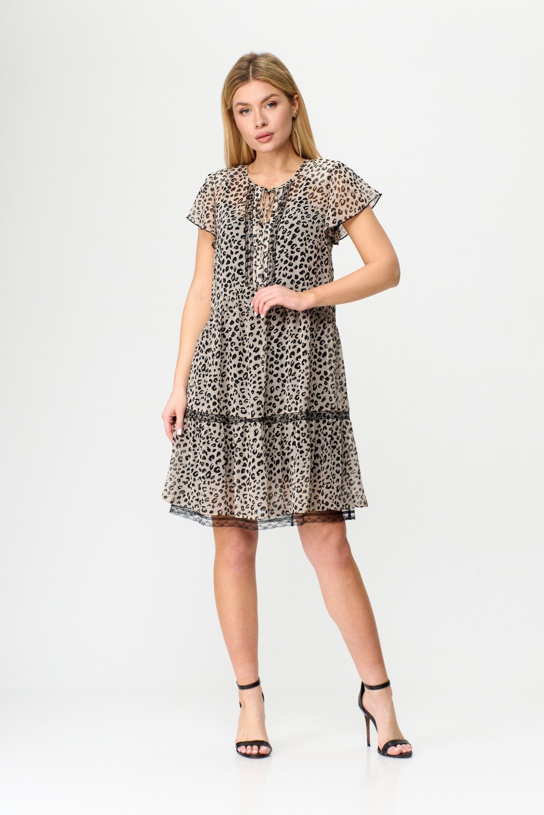 Платье 1101 леопард Milora купить в интернет магазине | в наличии