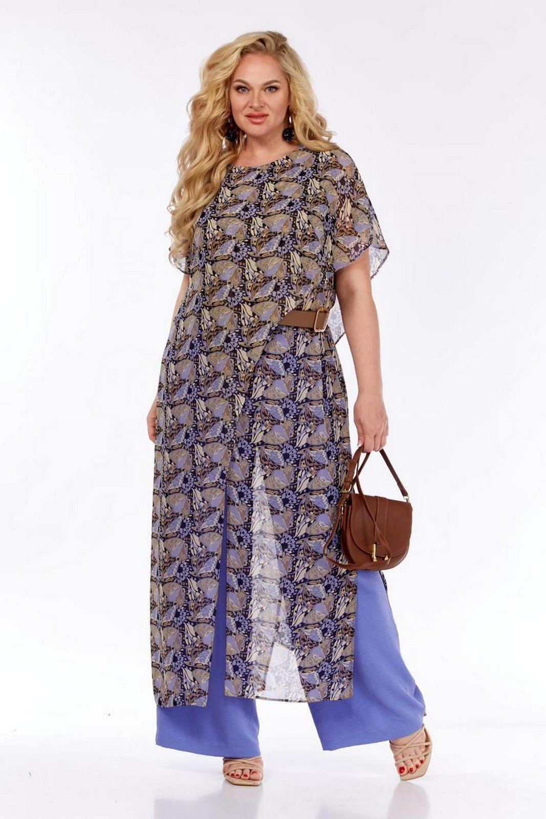 Костюм брючный 1131 сирень Milora купить в интернет магазине Велесмода