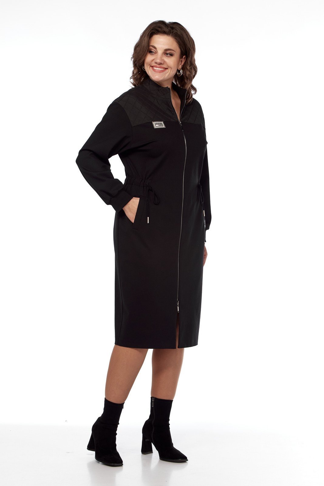 Платье 1288 черный Milora купить в интернет магазине Велесмода