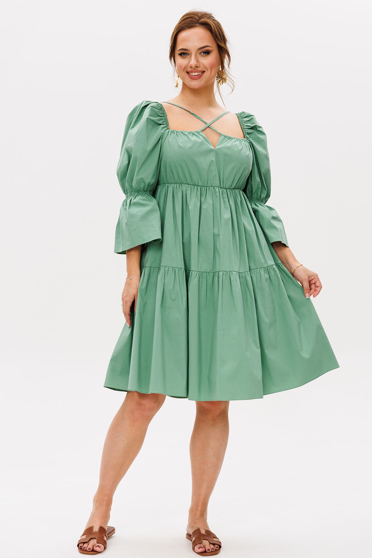 Платье 1963 мята MisLana купить в интернет магазине | в наличии