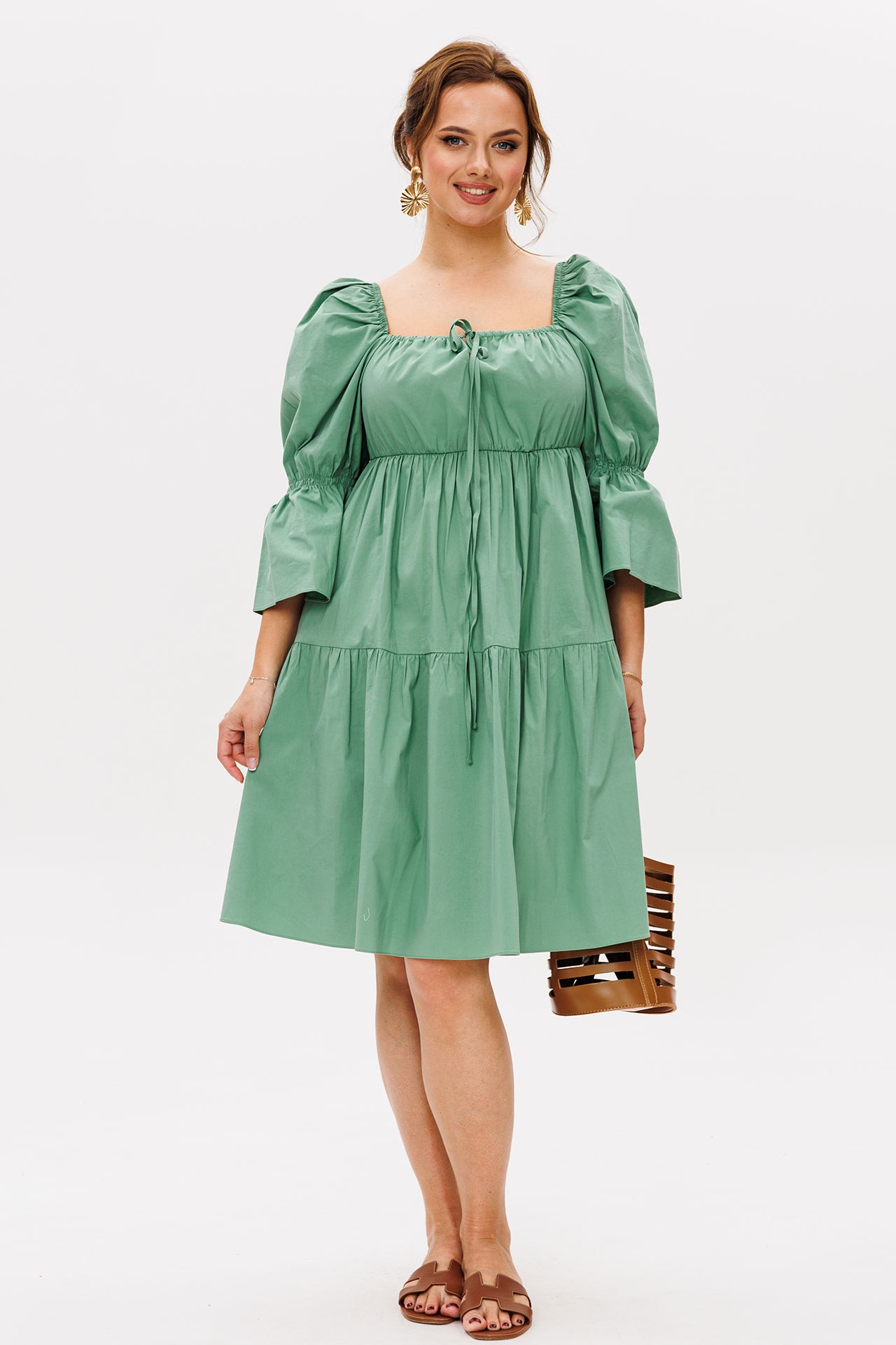 Платье 1963 мята MisLana купить в интернет магазине | в наличии