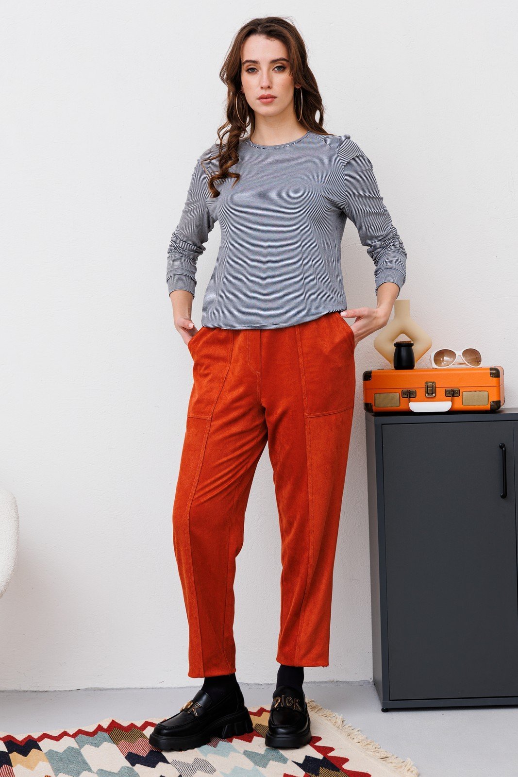 Джемпер 381-2 полоска NikVa купить в интернет магазине Велесмода