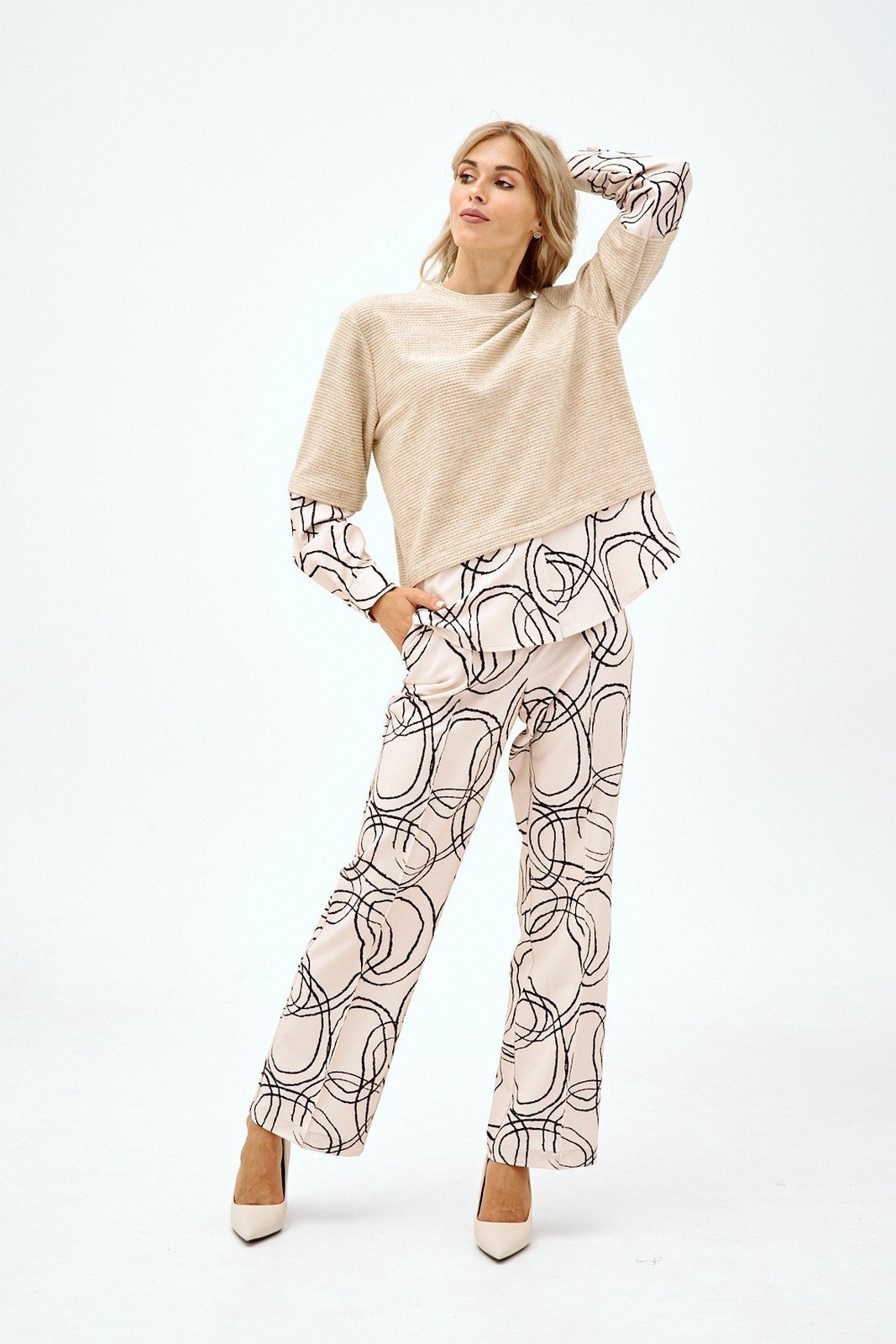 Костюм брючный 391-3 NikVa купить в интернет магазине Велесмода