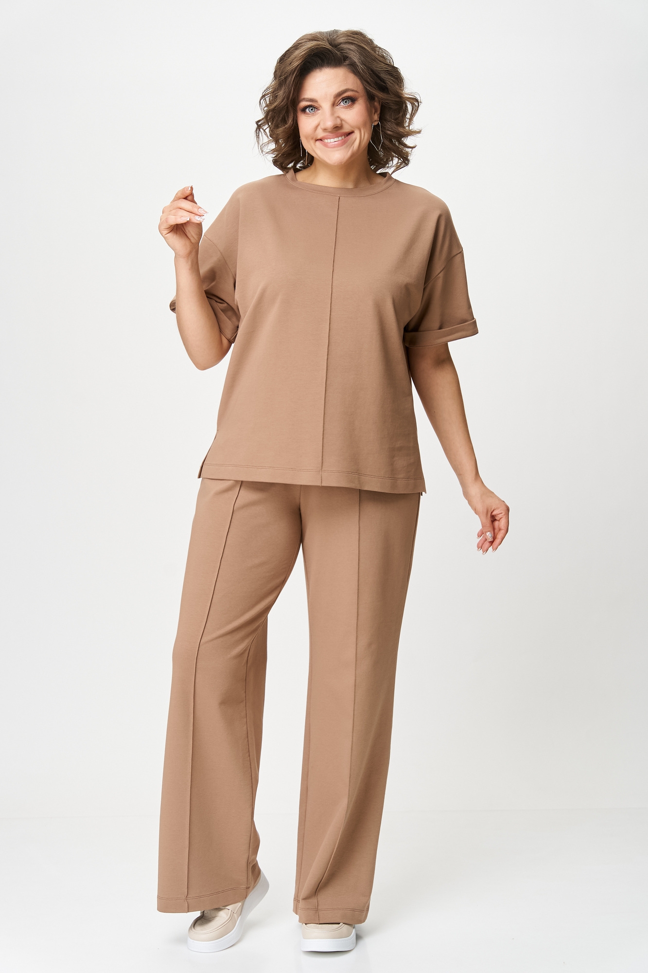 Костюм брючный 2144 капучино Rumoda купить - 6% скидка | в наличии