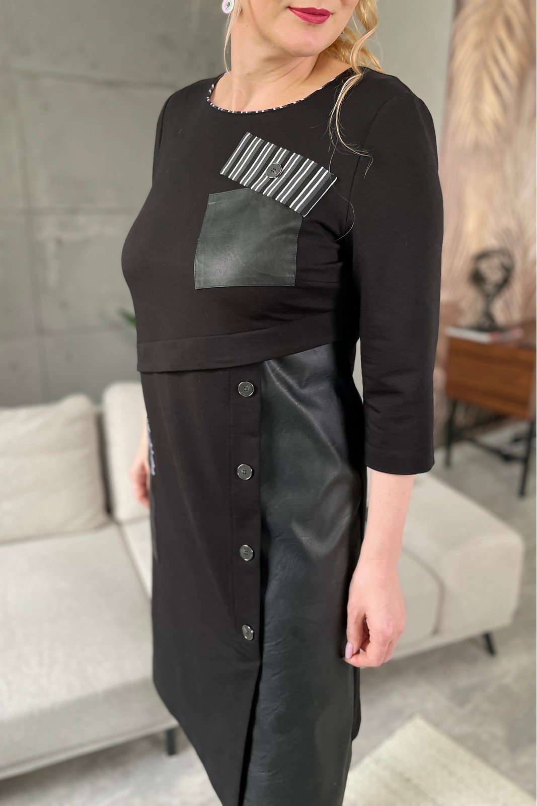 Платье 2164 черный Rumoda купить в интернет магазине | в наличии