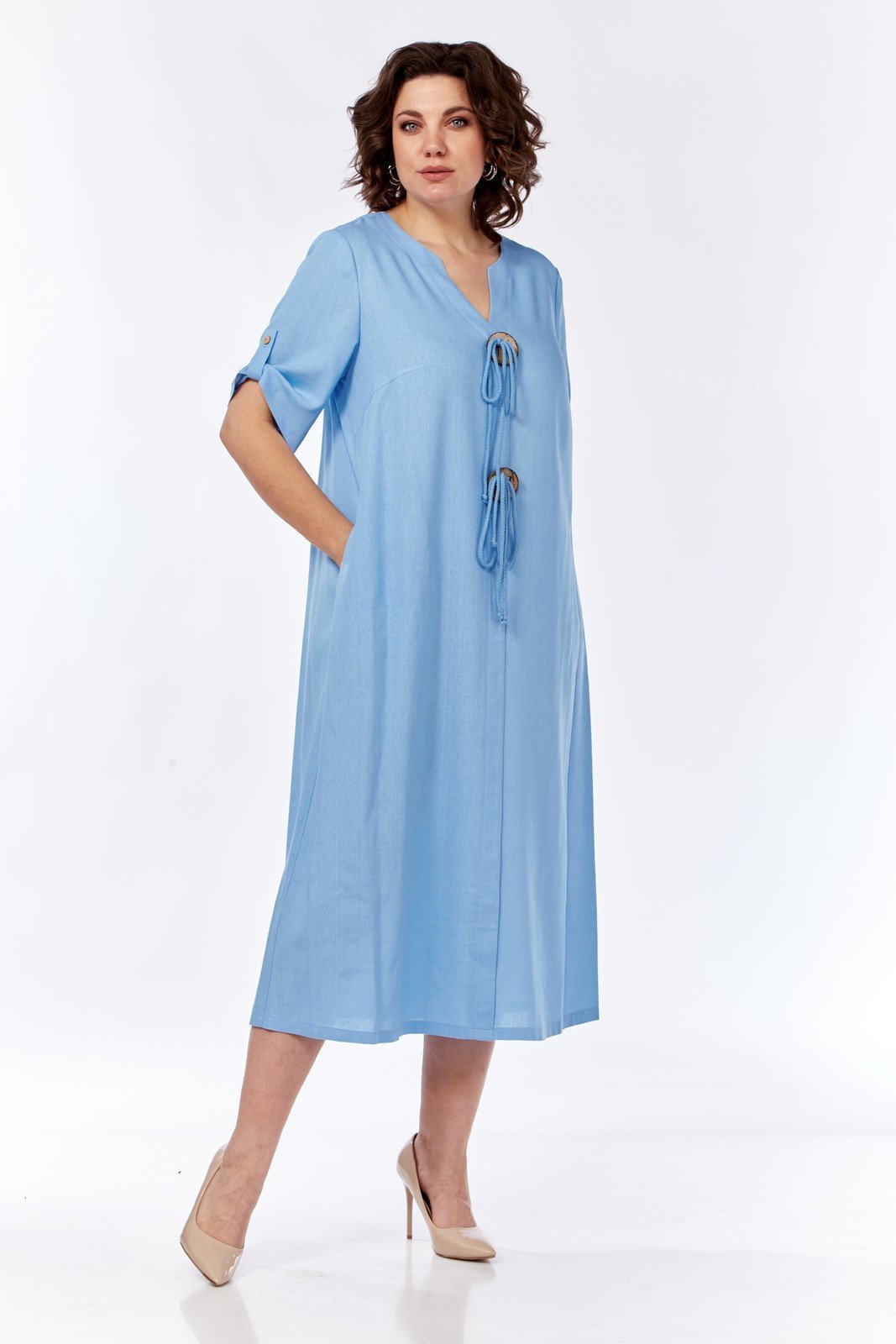 Платье 600 голубой SVT купить - 7% скидка | в наличии