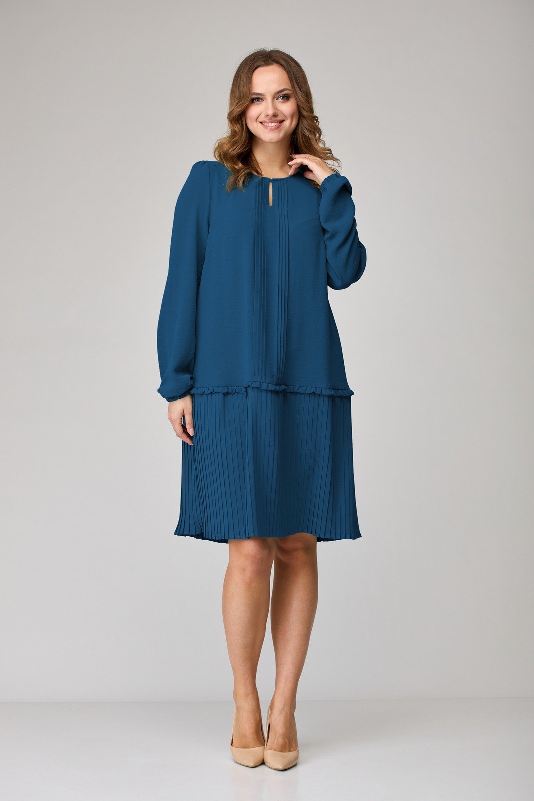 Платье 130109 морская волна SandyNA купить в интернет магазине | в наличии