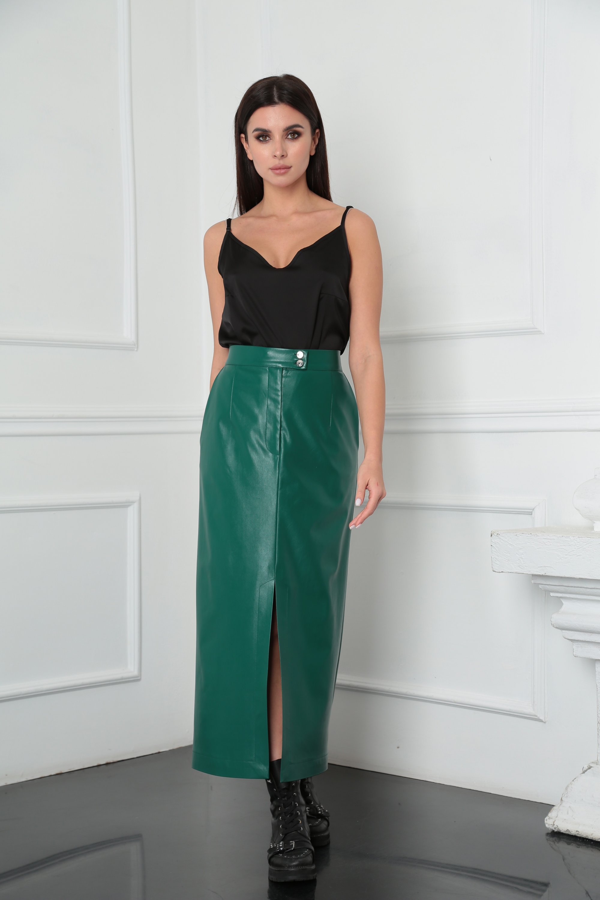 Юбка 130217 зеленый SandyNA купить - 5% скидка | в наличии