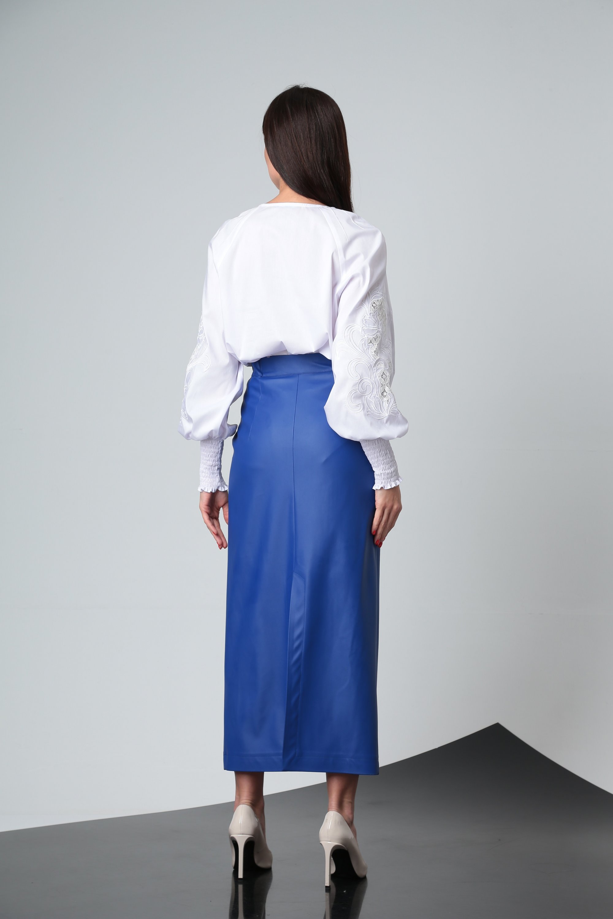 Юбка 130217 васильковый SandyNA купить в интернет магазине Велесмода