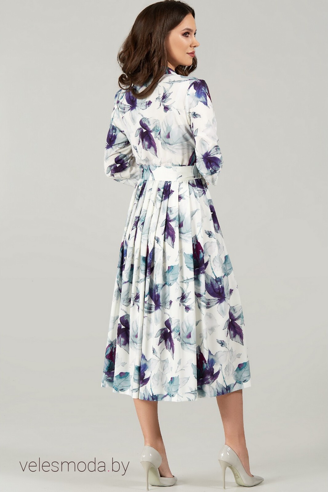 Платье 1425 молочно-фиолетовый TEFFI Style купить в интернет магазине ...