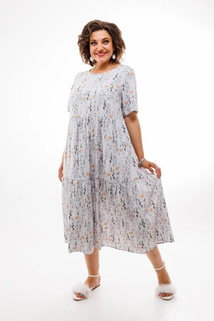 Платье 1408 дымка Anelli купить в интернет магазине Велесмода