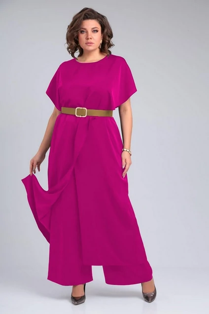 Костюм брючный 1131 фуксия Milora купить в интернет магазине Велесмода